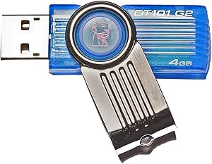 Amazon.com: Kingston Digital 4 GB USB 2.0 Hi-Speed Datatraveler Flash ...