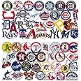 Amazon.com: AcAliA 60 Pcs Sports Stickers,Baseball Stickers,30 Baseball ...