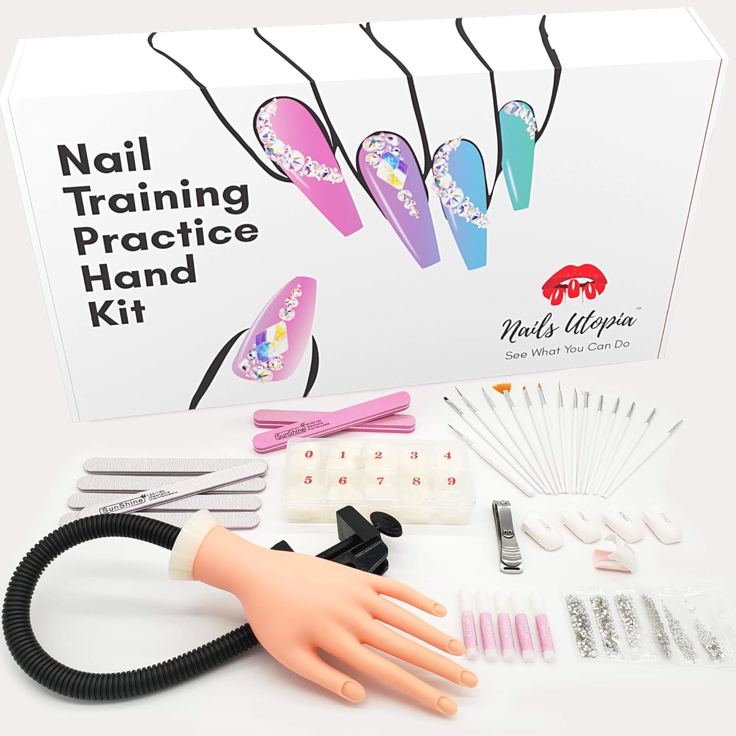 Kit de mano para entrenamiento de uñas | Pasa tus tablas como un ...