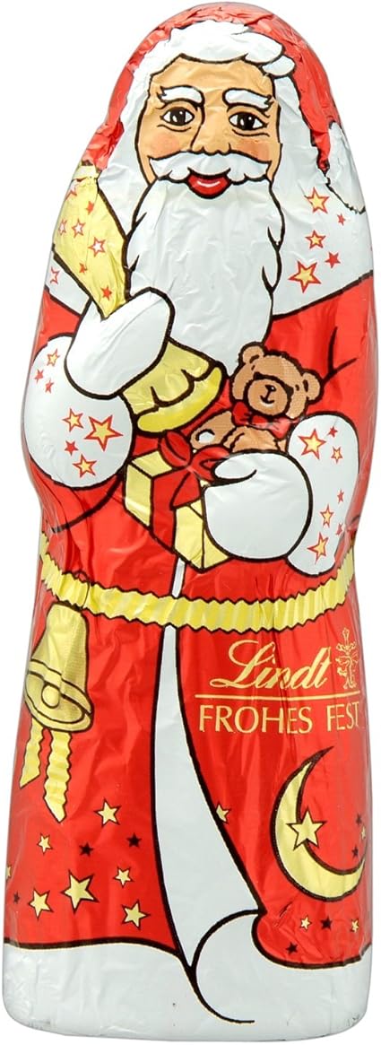 Lindt Santa Milk Chocolate 40 g (Pack of 32): Amazon.co.uk: Grocery