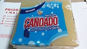 Amazon.com: 45 JABON DE CUABA CANDADO SOAP LAVA ROPA QUITA EL SUCIO Y ...