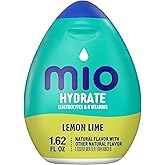 Amazon.com: mio Hydrate Strawberry Lemonade Flavored with other natural ...