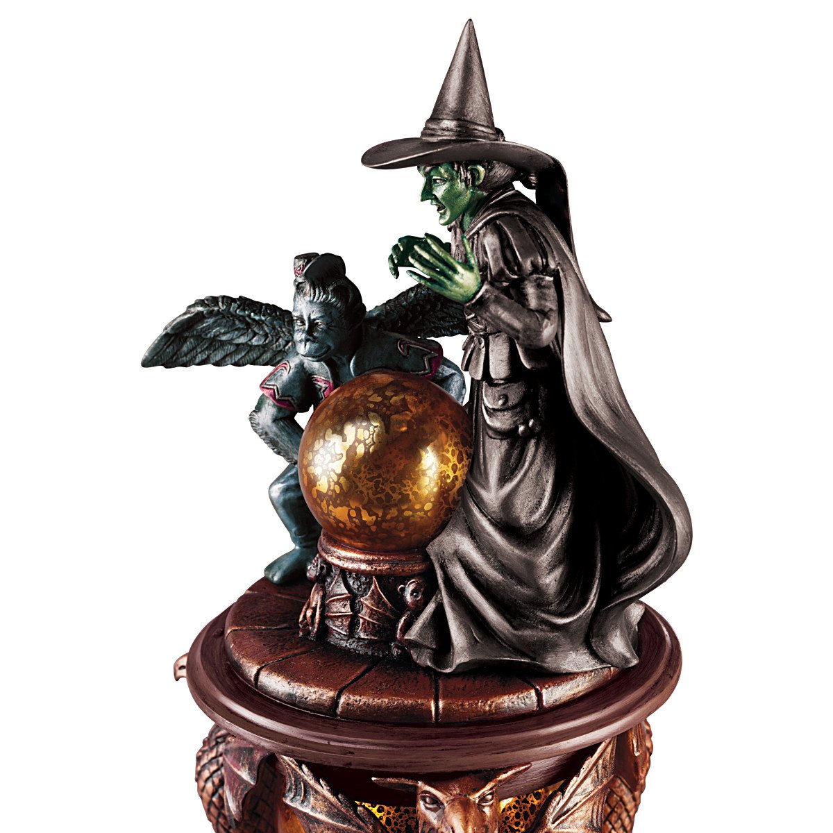 Bradford Exchange - The Wizard of Oz Wicked Witch Lighted Hourglass ...