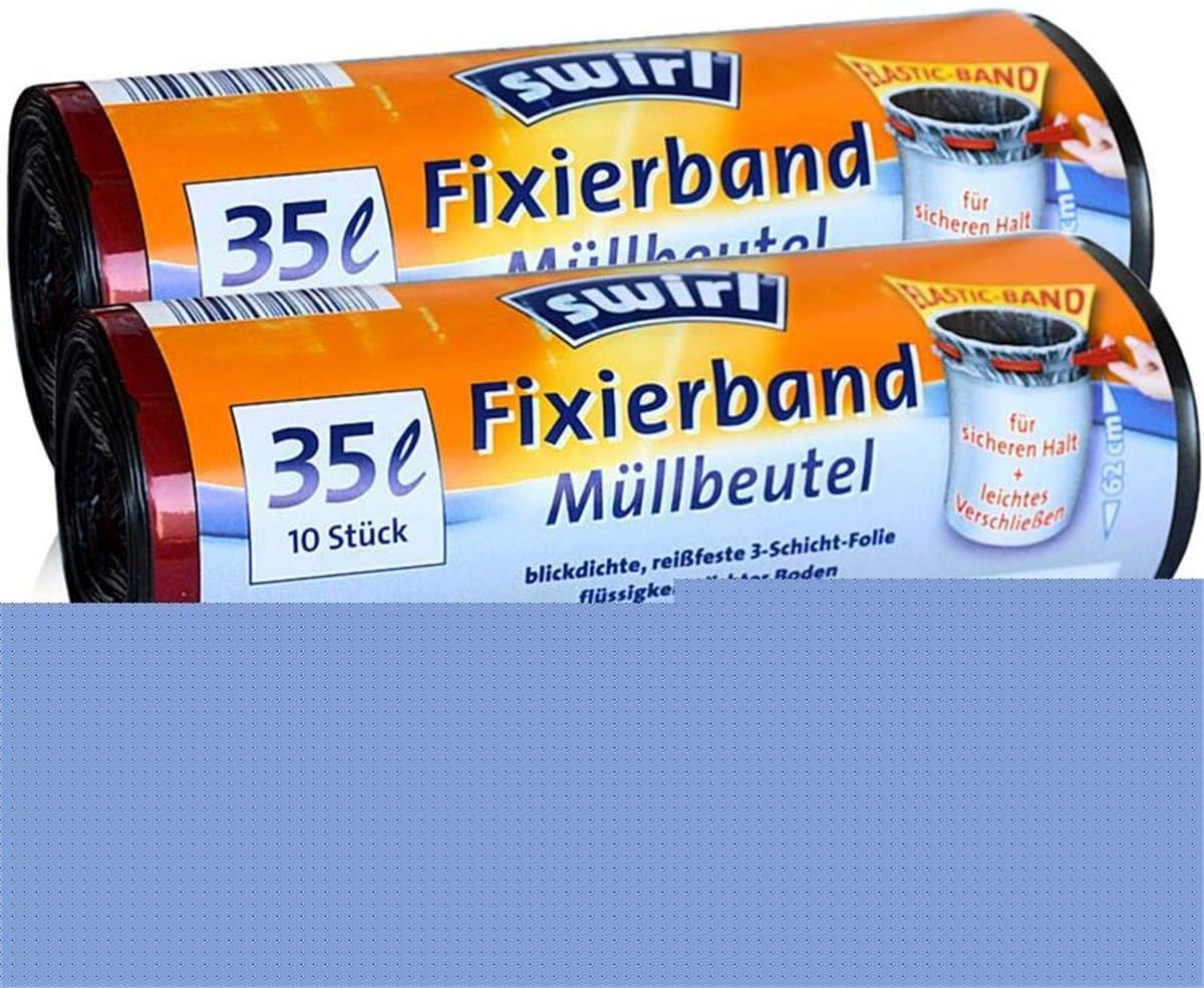 2 x Swirl Cord Bag 35L (Pack of 10./Roll) – BigaMart