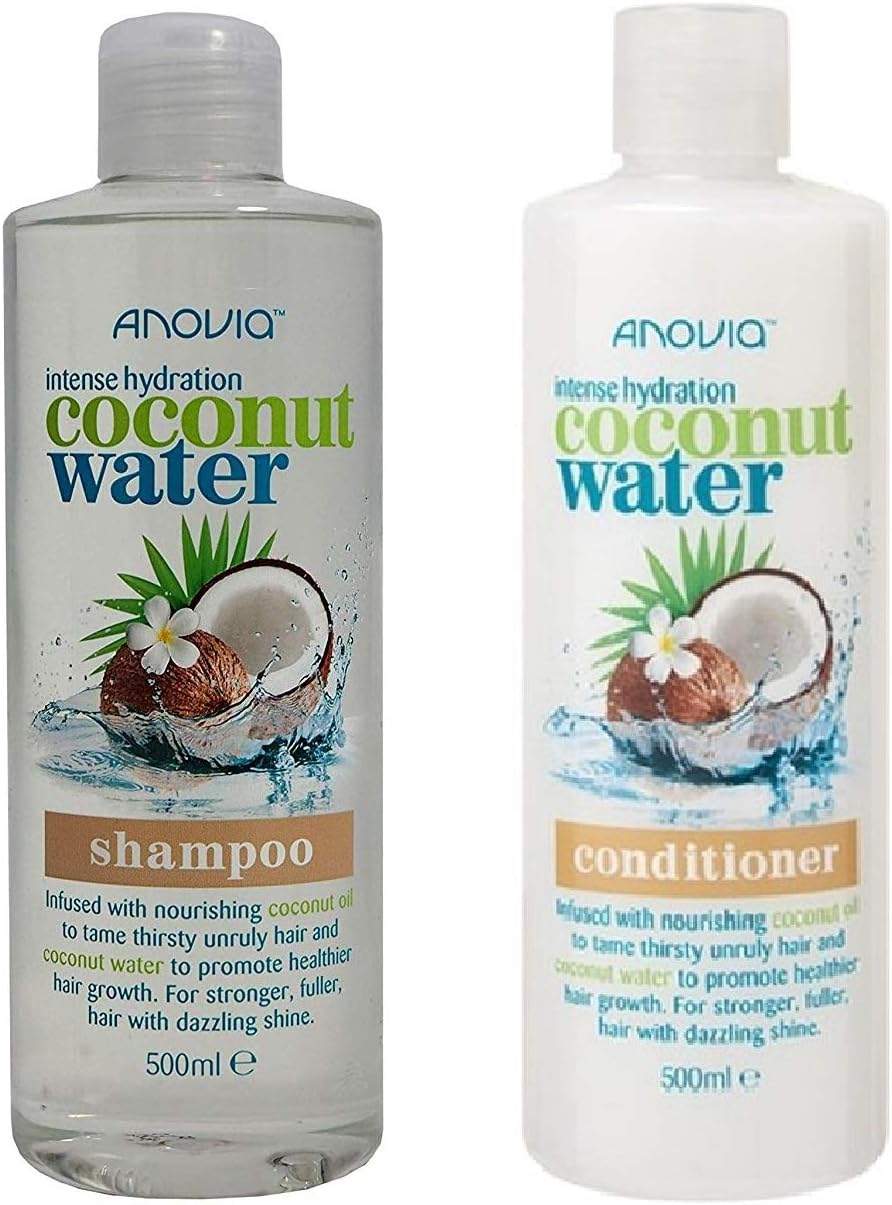 Pack of 2 Anovia Intense Hydration Coconut Water Shampoo and ...