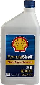 Amazon.com: Formula Shell Conventional SAE 30 Motor Oil (1 Quart, Case ...