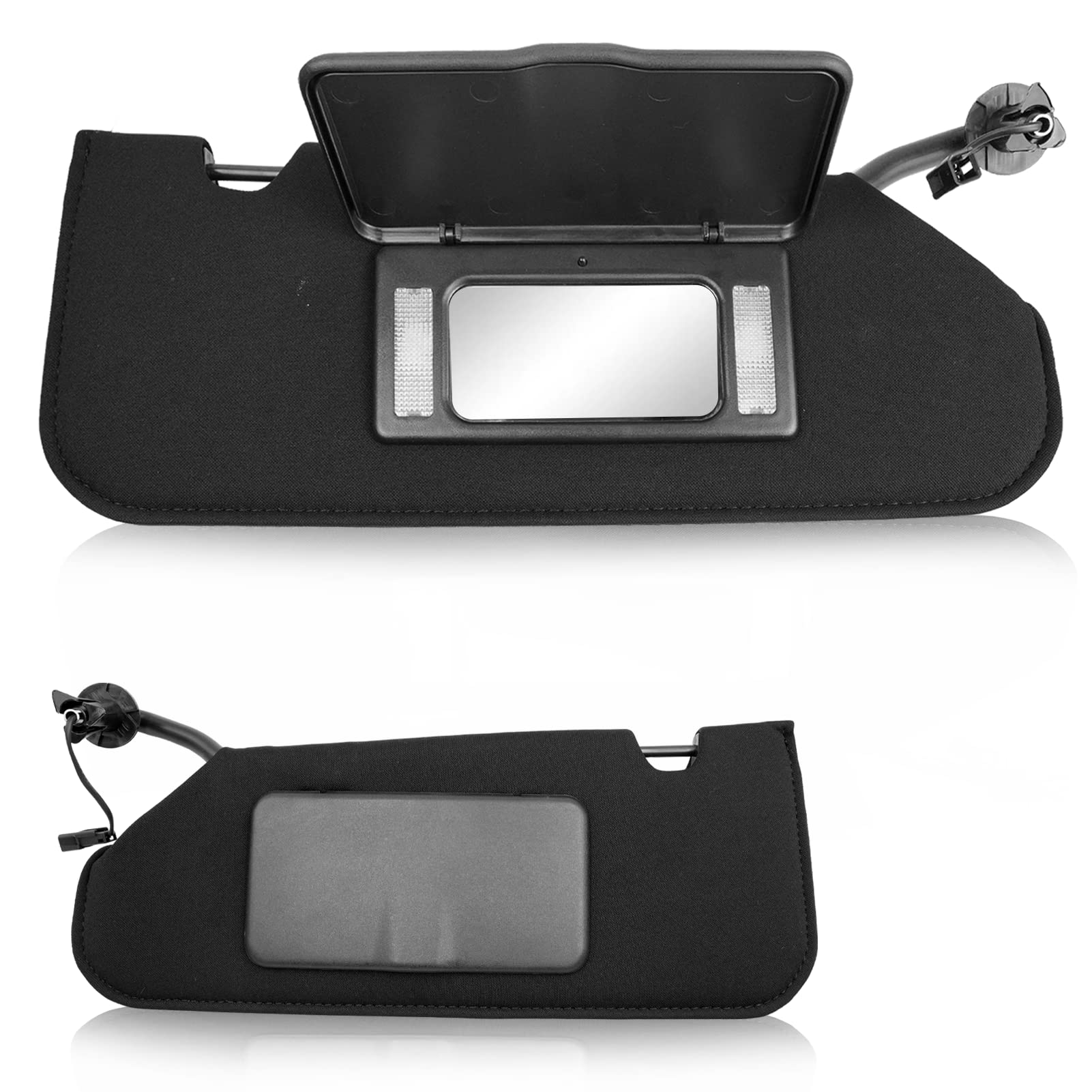 Jaronx Compatible with Chevrolet Corvette C6 Sun Visor 2005-2013, C6 ...