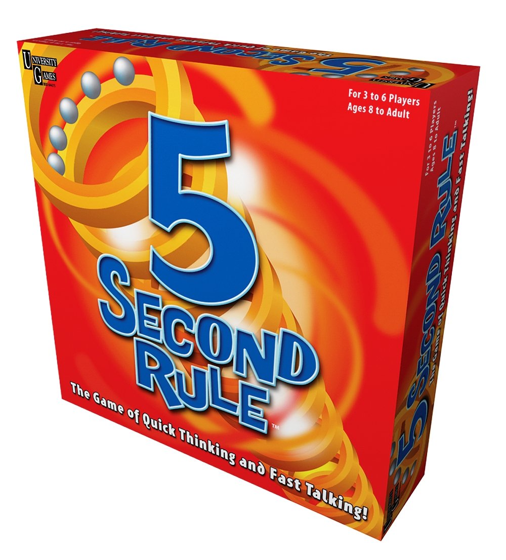 Game 5 Second Rule Board Game: Amazon.com.au: Toys & Games