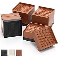 Slipstick CB658 Stack-Its 1 Inch (25mm) Adjustable Bed Risers/Furniture ...