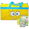 Amazon.com: Viacom Spongebob Duffle Bag Set For Kids - 4 Pc Bundle With ...