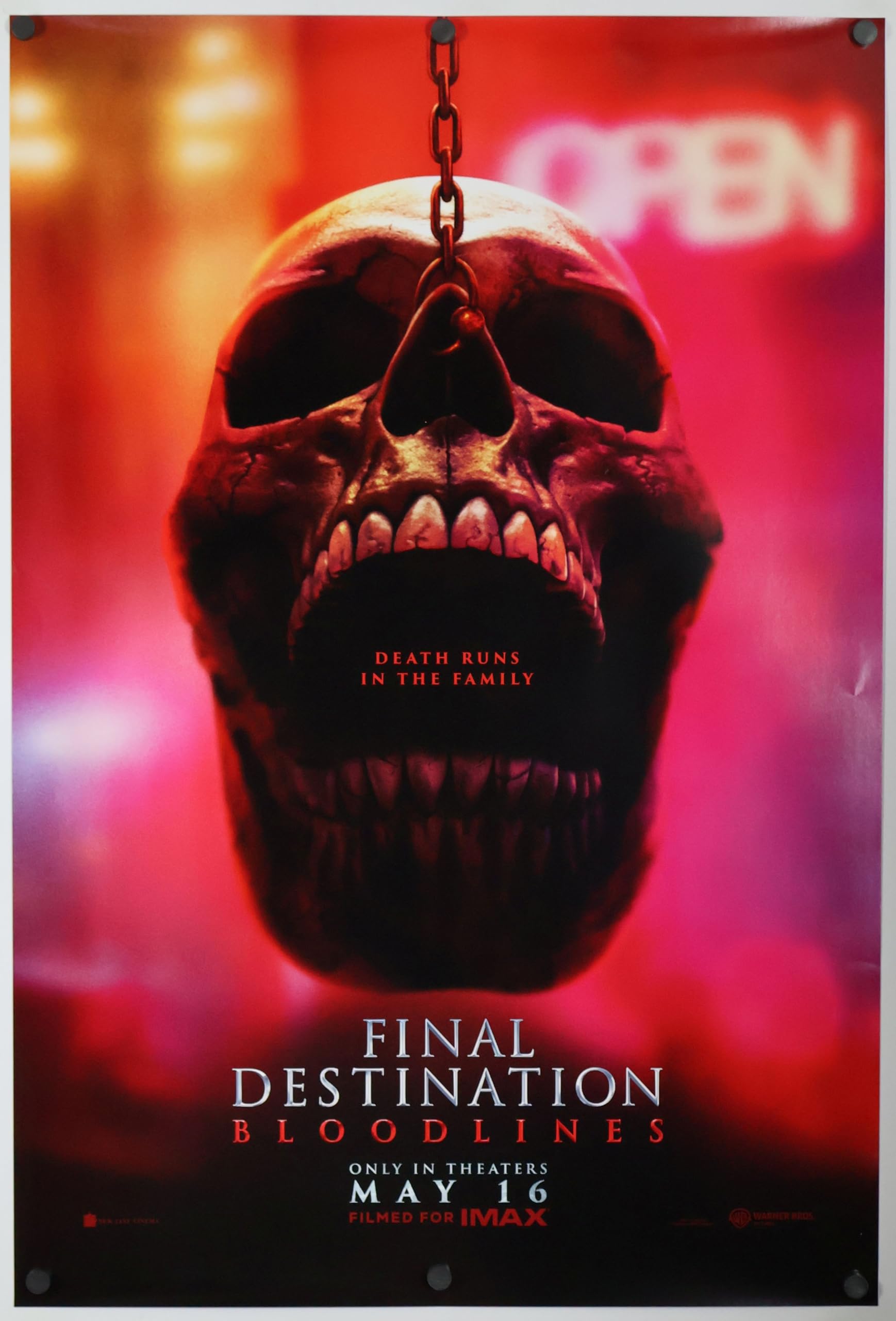 FINAL DESTINATION BLOODLINES MOVIE POSTER 2 Sided ORIGINAL 27x40 2025 ...