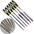 SE 7408WFR 8-Piece Heavy Wood Rasp Riffler File Set - Wood Chisels ...