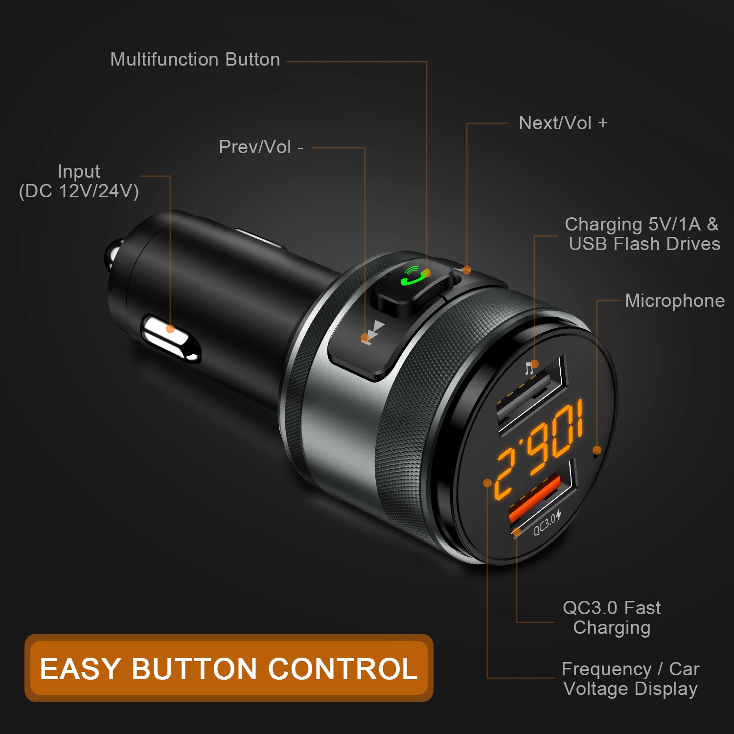 Imden Bluetooth Fm Transmitter
