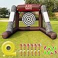 Amazon.com: V-infla Inflatable Axe Throwing Game + Inflatable Ball Toss ...