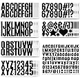 Amazon.com: Black Letters for Bulletin Board, Self Adhesive 500 Pcs 2.5 ...