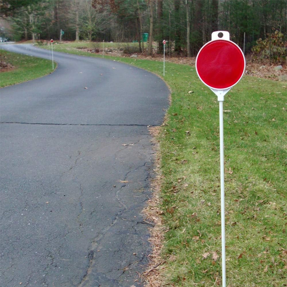 Amazon.com: FiberMarker 36-inch Reflective Driveway Markers Driveway ...