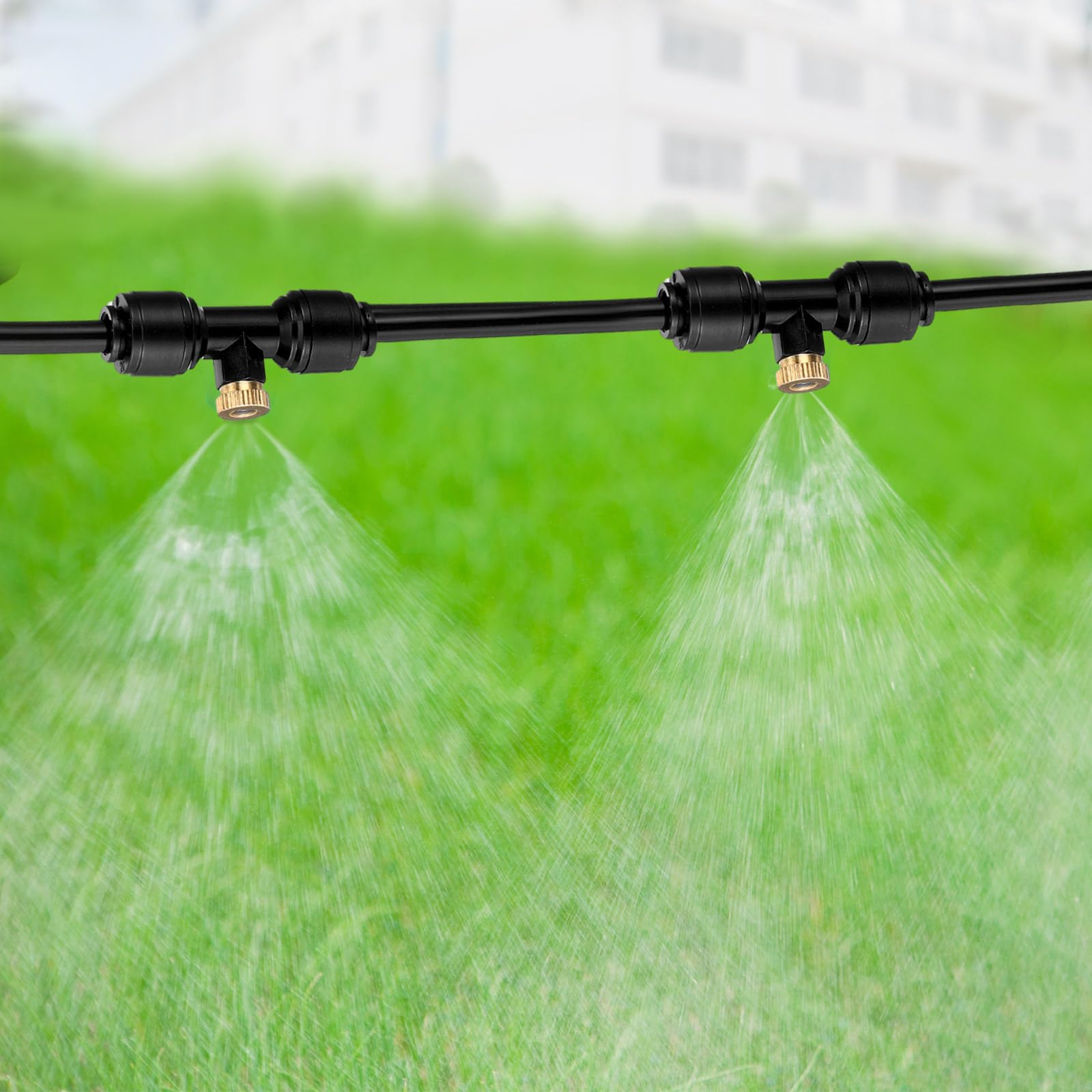 Yaocom 164 Ft Misting Cooling System Misters For Outside Patio Backyard ...