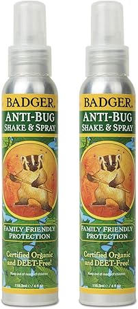 Amazon.com: Badger - Anti-Bug Shake & Spray, DEET-Free Natural Bug ...