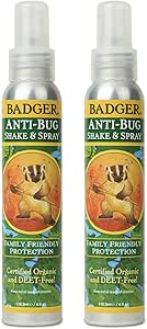 Amazon.com: Badger - Anti-Bug Shake & Spray, DEET-Free Natural Bug ...