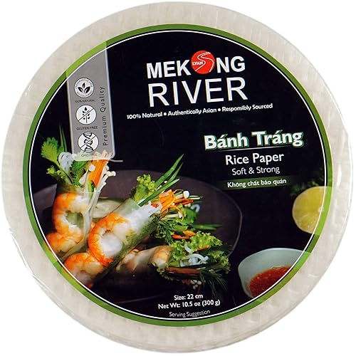 Lyan Mekong River Banh Trang Vietnamese Rice Paper Wrappers, Spring ...