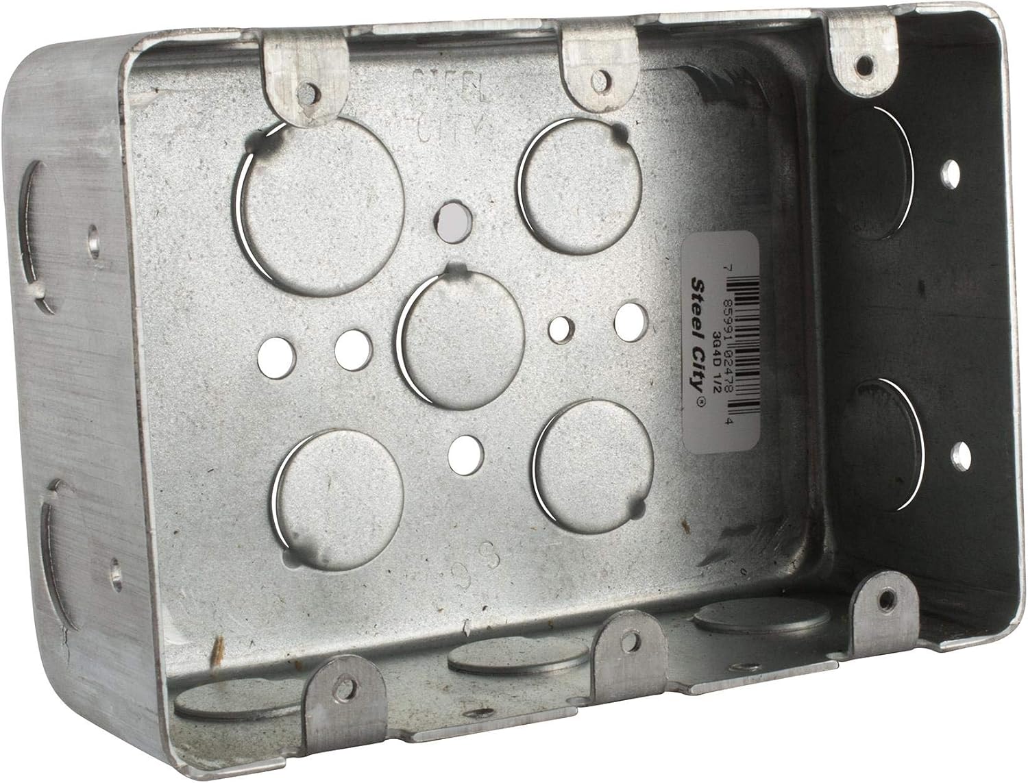 THOMAS & BETTS/CARLON 3G4D 1/2 Thomas & Betts Electrical Switch Box, 3 ...