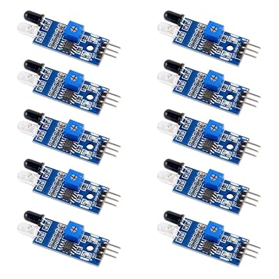 Pack of 10 IR Infrared Obstacle Avoidance Sensors Australia | Ubuy