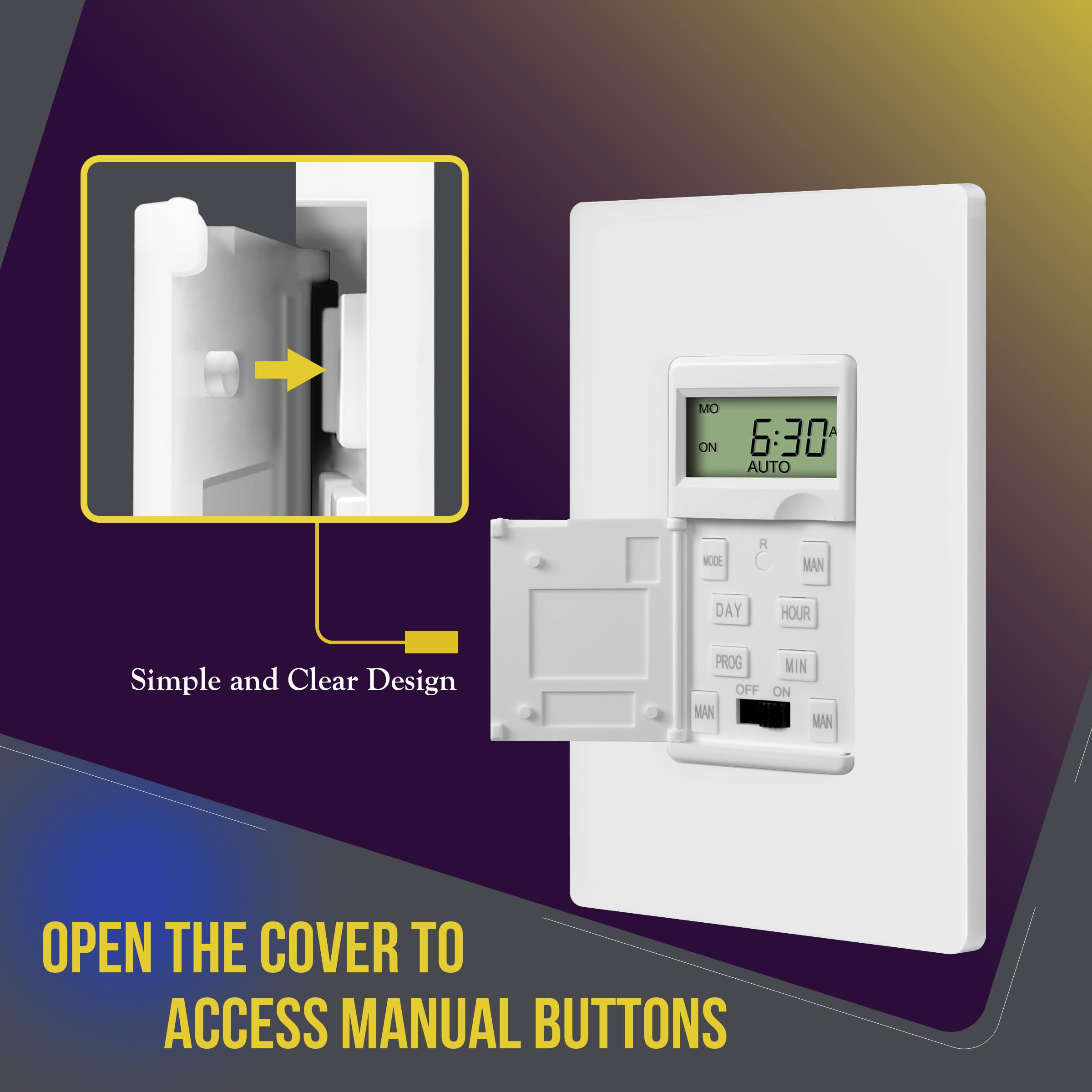 Mua ENERLITES Programmable Digital Timer Switch for Lights, Fans ...