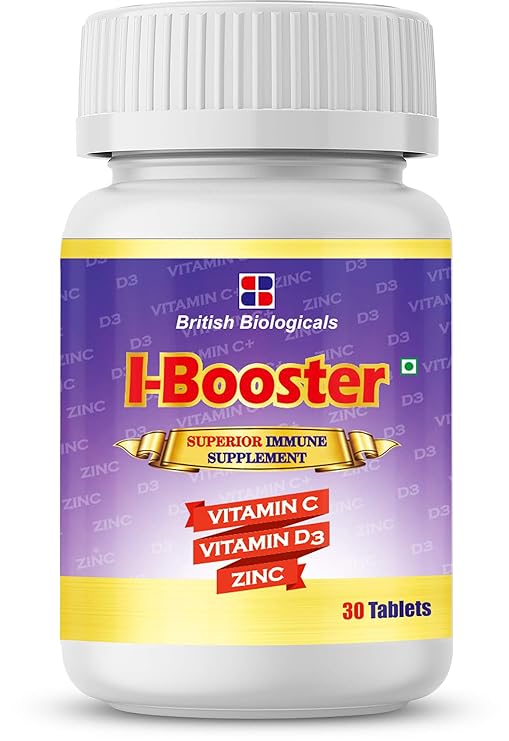 Buy BRITISH BIOLOGICALS I-BOOSTER Capsules Health Supplement with ...