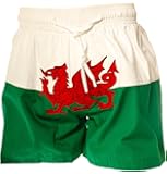 MENS WELSH WALES CYMRU NATIONAL RUGBY FLAG PRINT STAG DO FUN FANCY ...