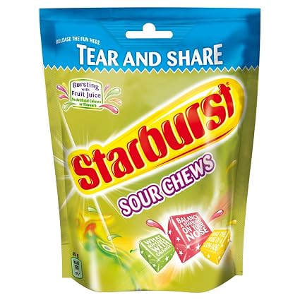 Starburst Chews Sour, 170g: Amazon.in: Grocery & Gourmet Foods