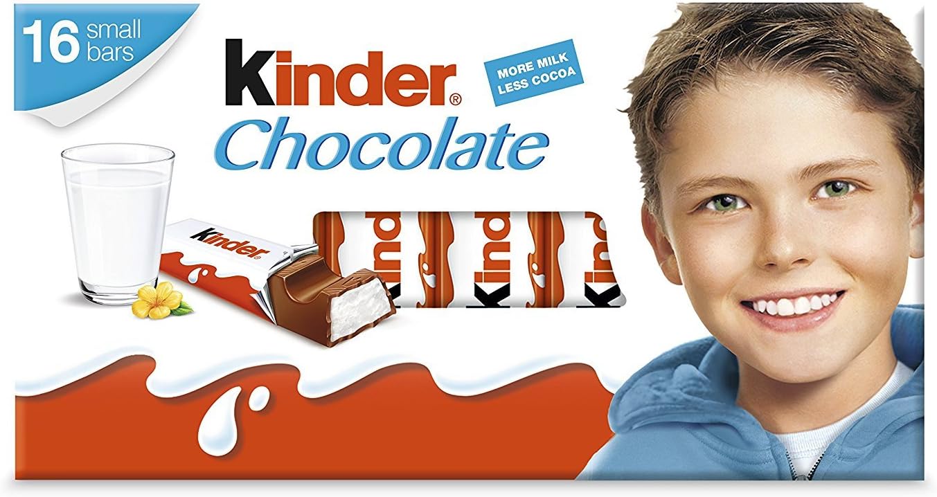 Kinder Chocolate Mini Treats, Pack of 16 Bars: Amazon.co.uk: Grocery