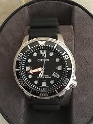 Citizen Watch Promaster Diver Men's Solar Powered Watch with Black Dial ...