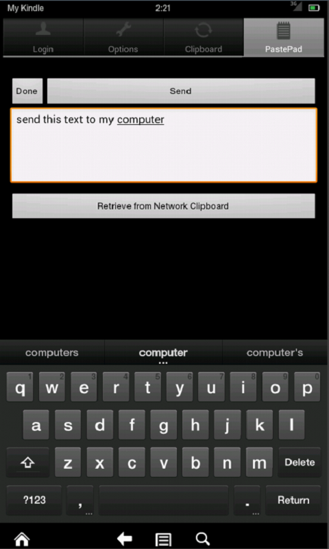 Network Copy and Paste (Kindle Tablet Edition):Amazon.co.uk:Appstore ...