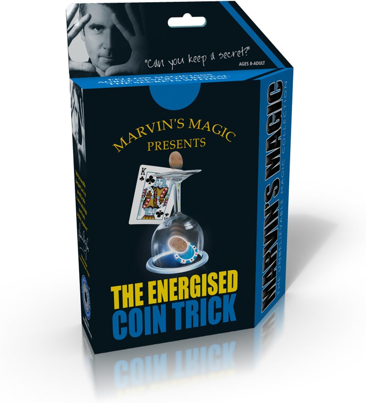 Marvin's Magic The Energised Coin Trick Set.Professional magic made ...