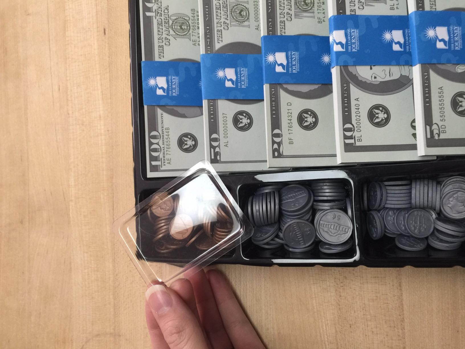 $2/mo - Finance The Learning Journey: Kids Bank Play Money Set - Play ...