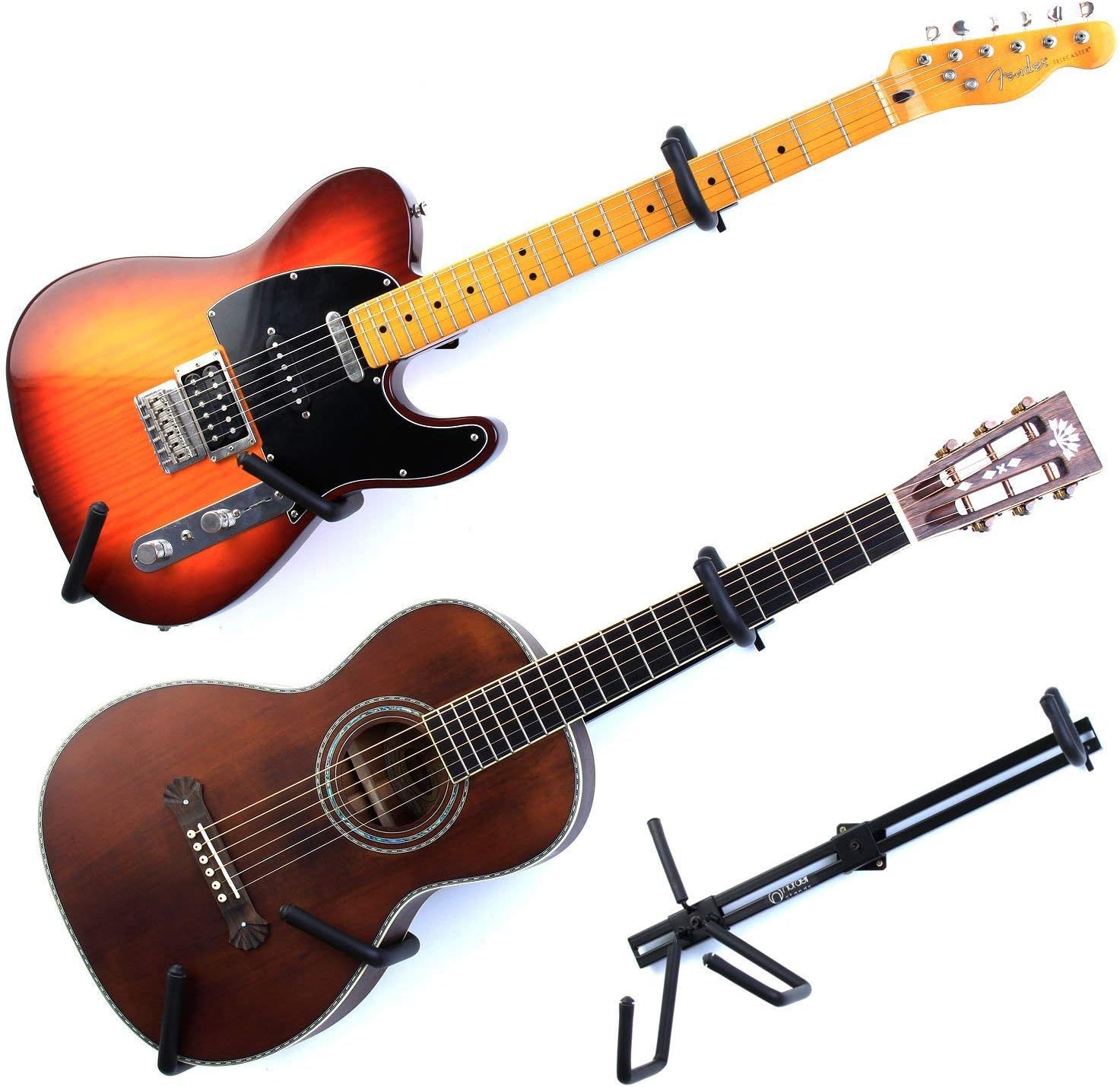 The Original Nordell Premium Horizontal Guitar Wall Hanger/Bracket ...