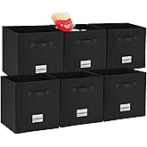 Amazon.com: Homward 13 inch Storage Cubes, Foldable Fabric Cube Storage ...