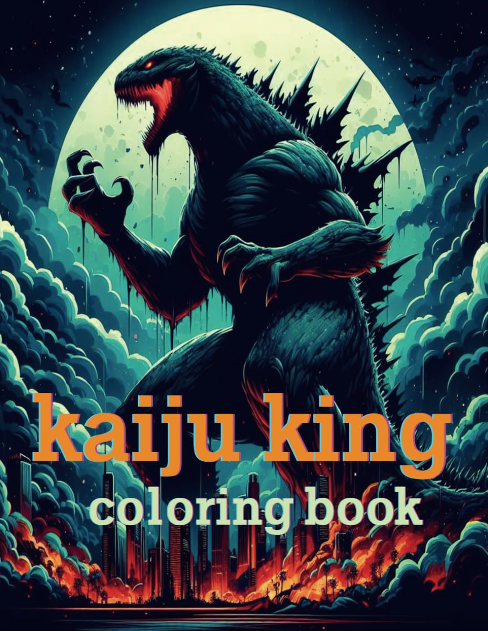 Mua kaiju king Coloring Book: Mega monster Coloring Pages for Adults ...