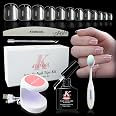 Amazon.com: Gel X Nail Tips Square Acrylic Nail Kit, 552pcs Short Soft ...