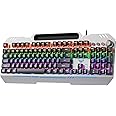 Amazon.com: AULA Keyboard, T102M 104 Keys Hot Swappable Mechanical ...