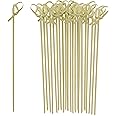 Amazon.com | OGGI Bamboo Cocktail Picks Sticks 25 pcs - Bamboo Martini ...