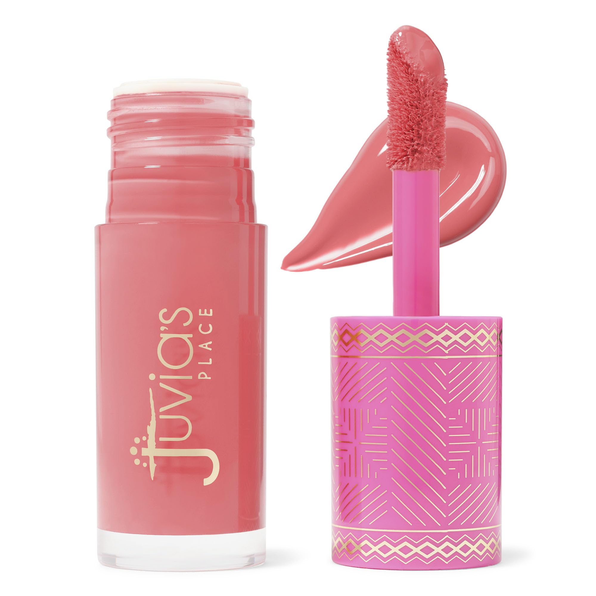 Juvia's Place Blushed Liquid Blush PeachRose - Dewy Tint Cheeks Makeup ...