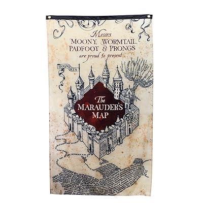 Buy Harry Potter Marauders Map Wall Banner Online at Lowest Price in ...