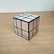 Buy Popsugar 3x3 Silver Mirror Cube, Silver Online at Low Prices in ...