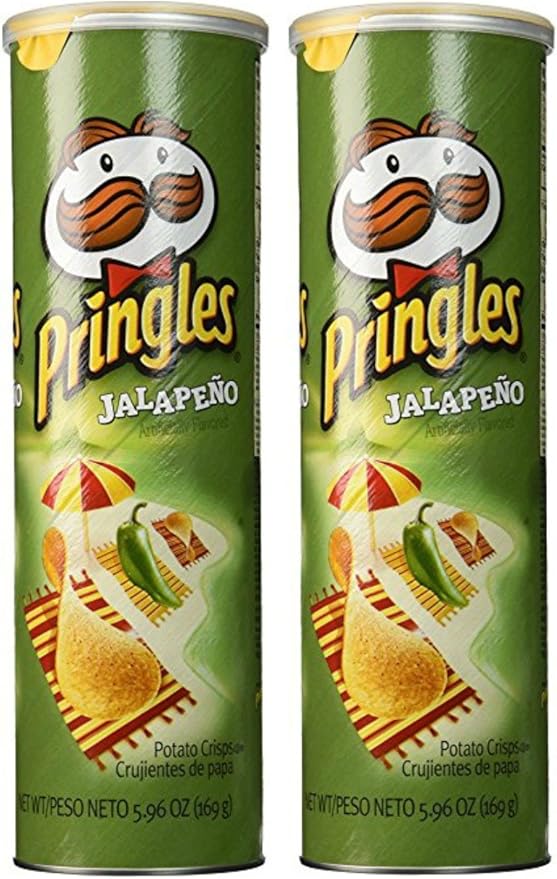 Jalapeño Pringles 158 gm (Pack of 2/Un Paquet De 2): Amazon.fr: Epicerie