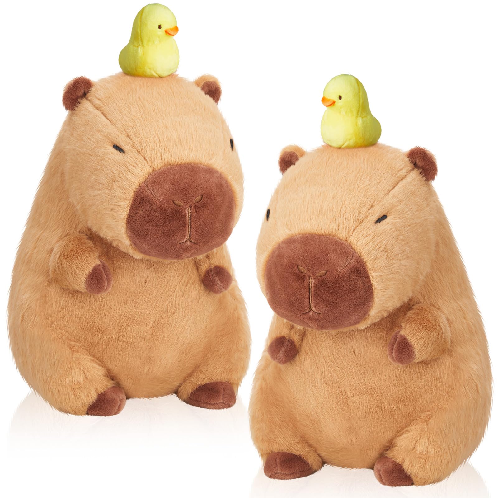 Mua 2 Pcs Cute Capybara Stuffed Animal Adorable 9'' Capybara Plush ...