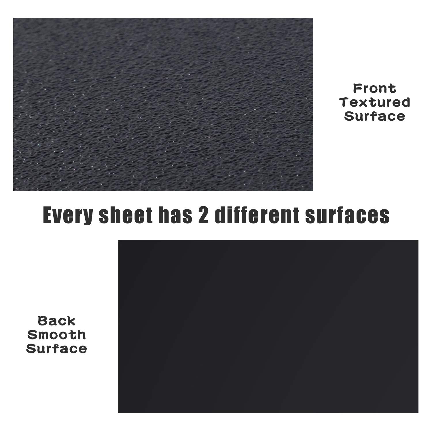 Mua Zuvas Black ABS Plastic Sheet 12" x 16" x 0.06" 6 Pack, Flexible ...