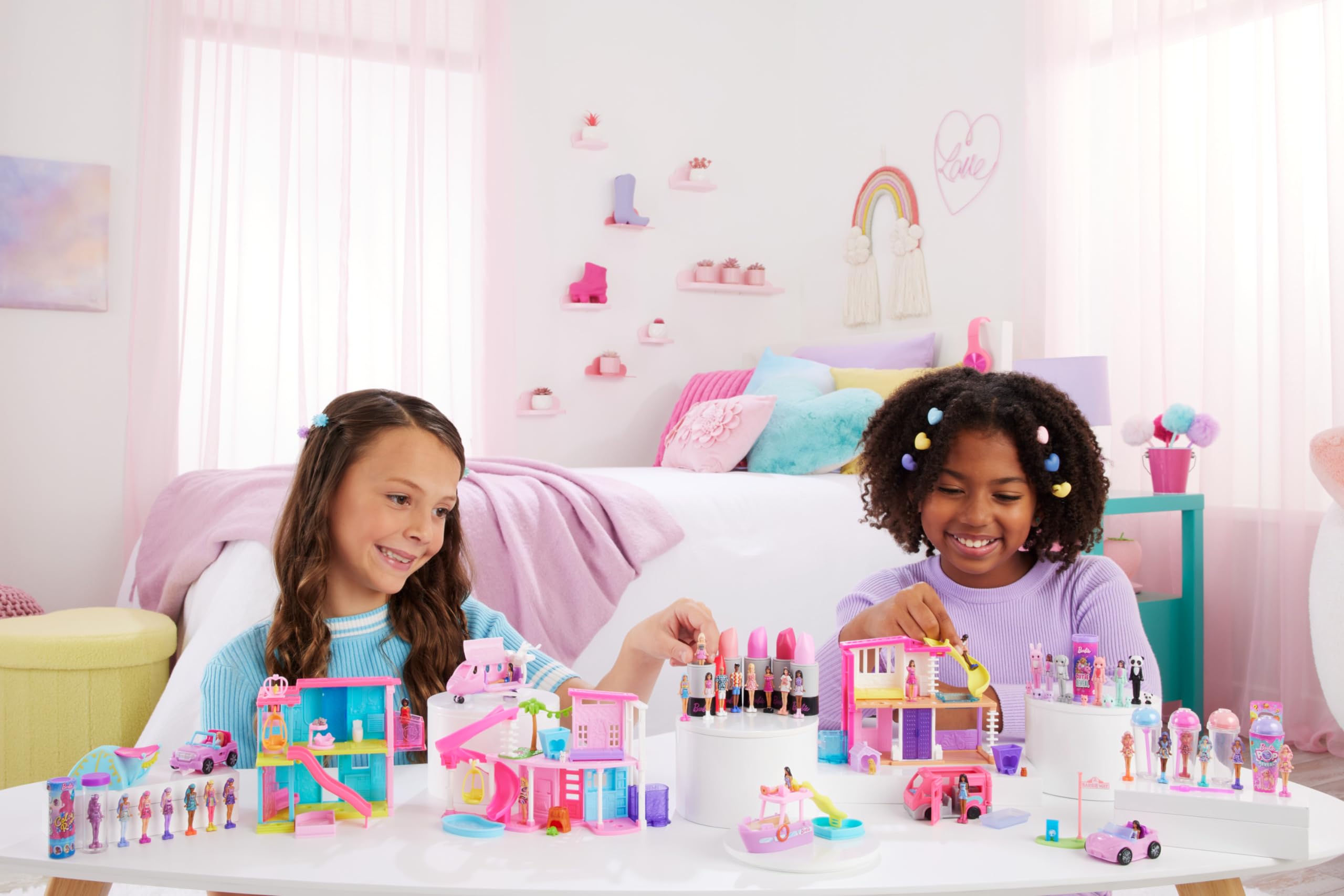 Mua Barbie HYF42 Mini Barbieland Convertible with 1 Micro Doll Doll ...