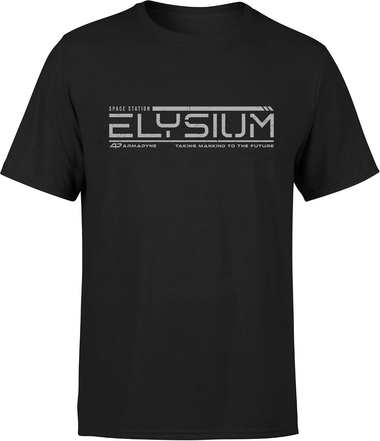 Postees Space Station Elysium Inspired by Elysium Printed T-Shirt ...