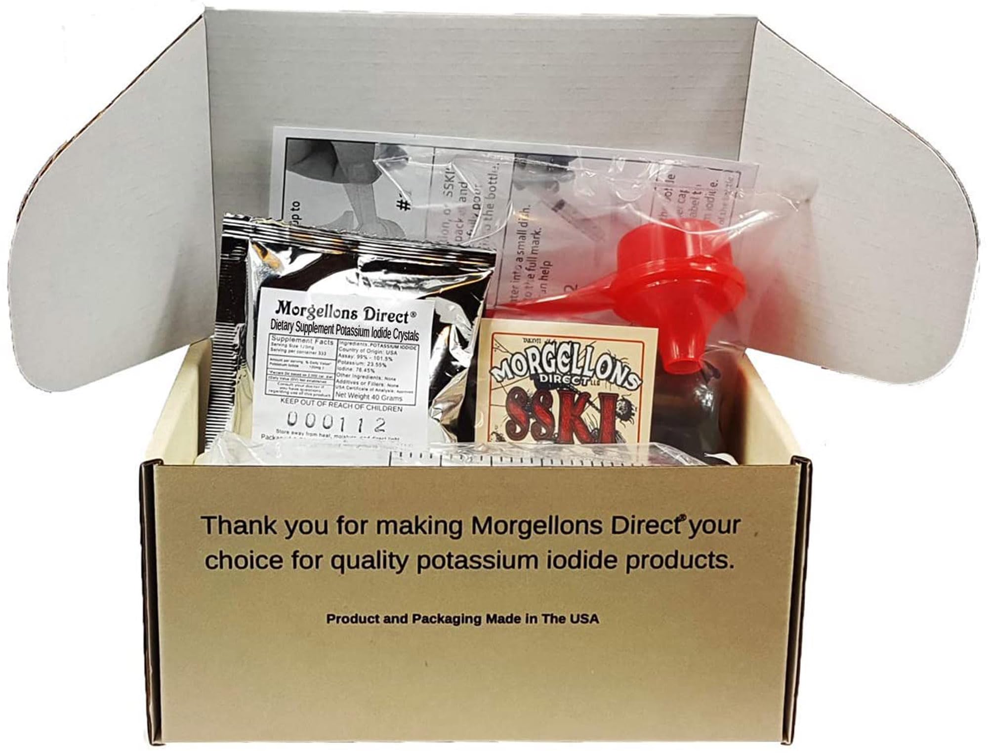 Mua Morgellons Direct SSKI Iodine Potassium Iodide Solutions Mixing Kit ...